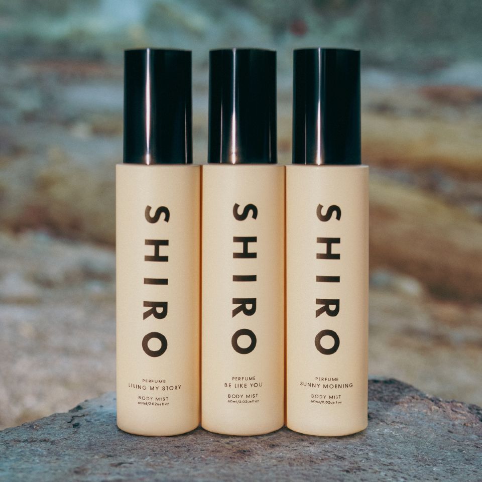 SHIRO PERFUME 시리즈로부터 ‘바디 미스트’를 비롯해 일상의 다양한 순간을 채워줄 30가지 아이템 출시